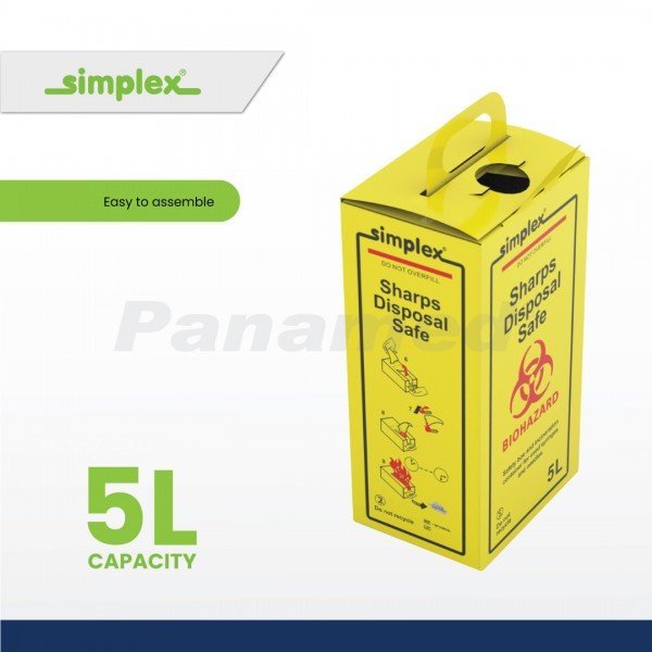 Simplex Sharps Disposal Safe Box